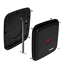 Balcrank 2250-003 - Kit Hose Reels End Panel Kit