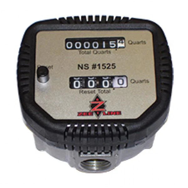 Zeeline ZE1525AR - In-Line Quart Meter — Empire Lube Equipment