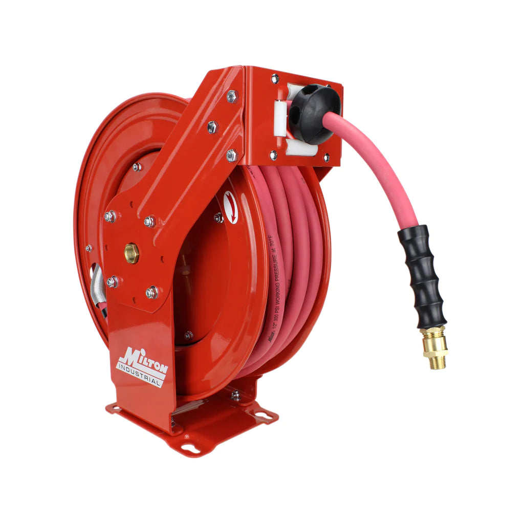 Zeeline 2790-50D - Milton® Industrial Auto-Retracting Hose Reel 1/2" M ...