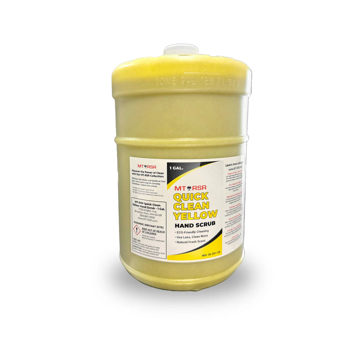 MT-RSR Quick Clean Yellow Hand Scrub - 1 Gal. 38-30Y-128 — Empire Lube ...