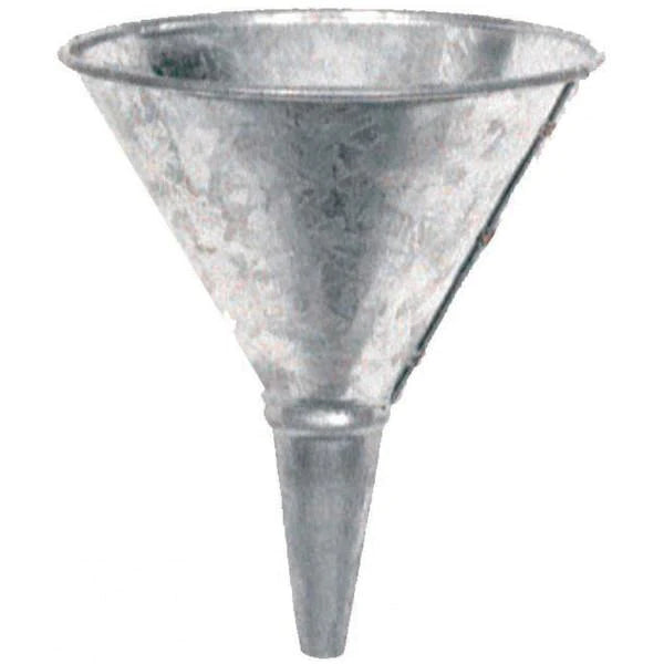 Zeeline ZE701 - 1 Quart Galvanized Funnel — Empire Lube Equipment