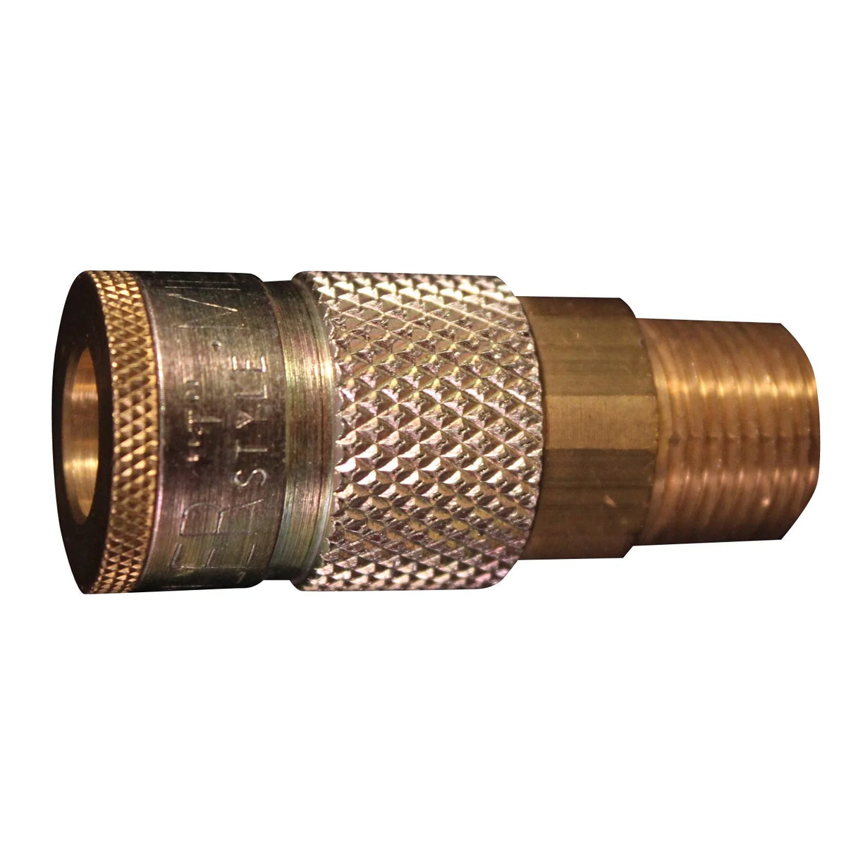 Milton 789 3/8" MNPT T-Style Coupler (Box of 10) — Empire Lube Equipment