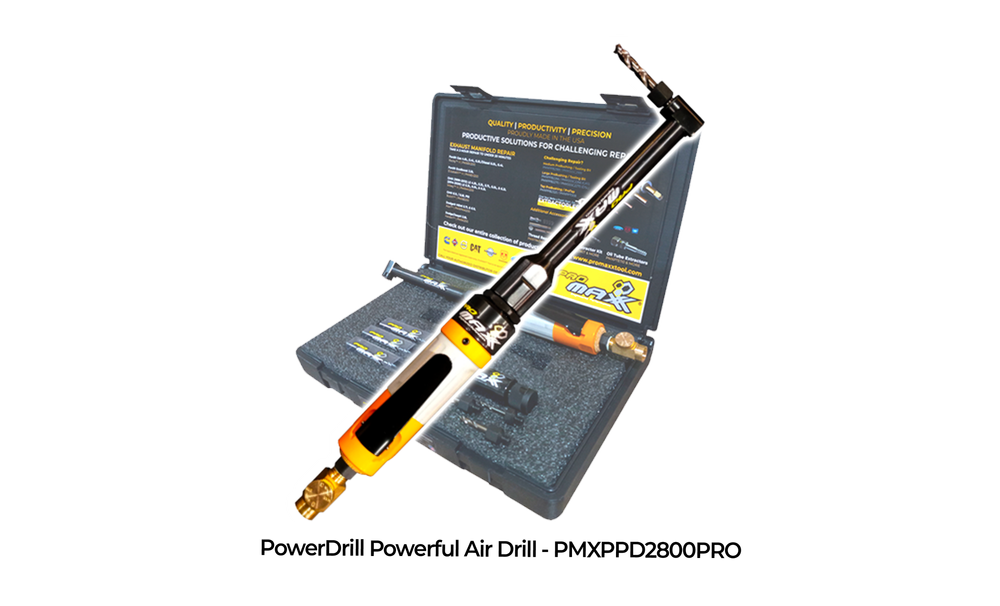 ProMAXX PMXPPD2800PRO POWERDRILL POWERFUL AIR DRILL W/VARIABLE SPEED D — Empire Lube Equipment