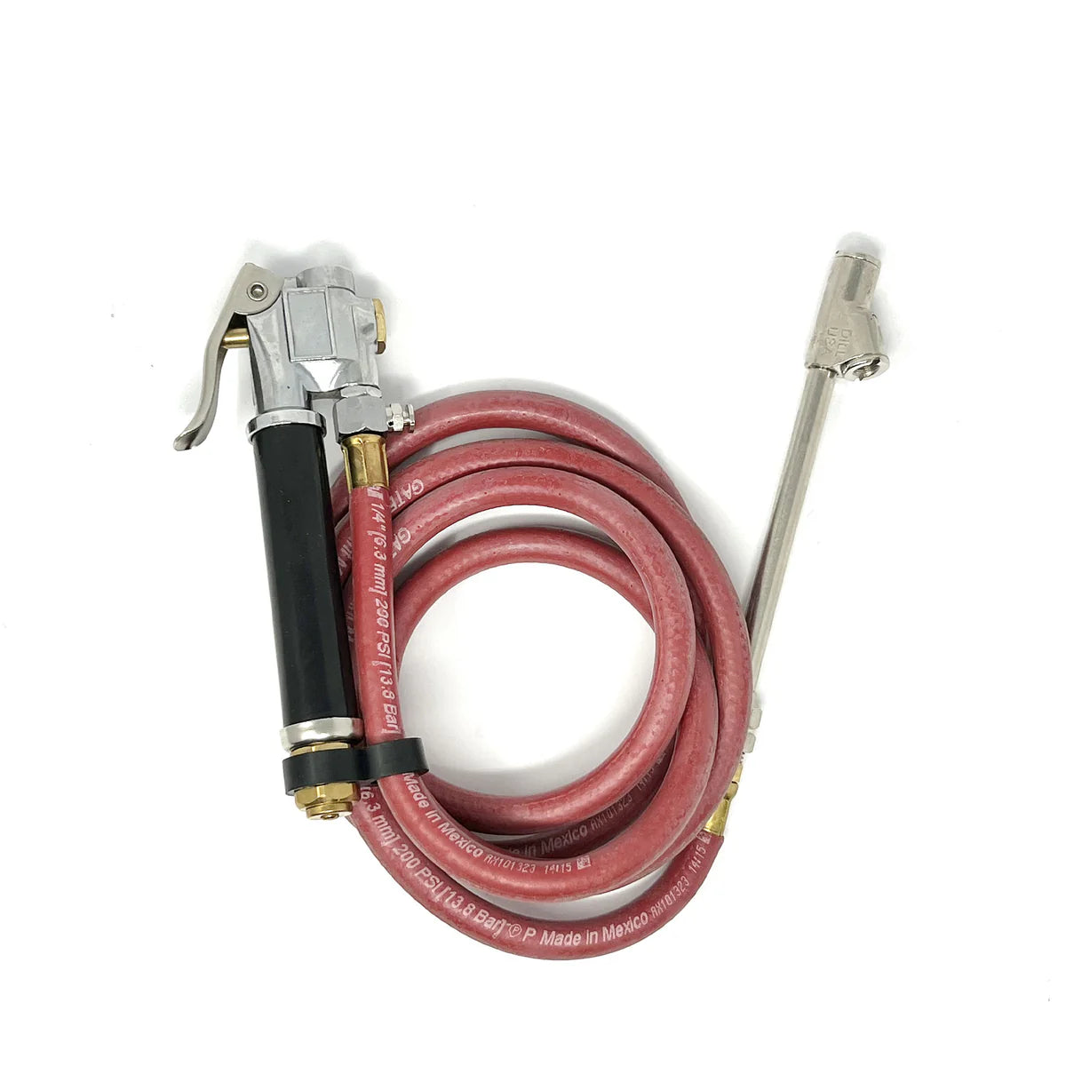 MT-RSR Manual Inflator Gauge, Dual Chuck - 6' Hose, 10-150 PSI DILL-72 ...