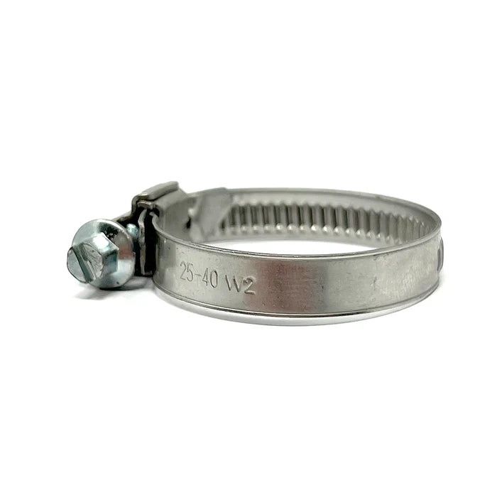 MT-RSR 11/32" Width, 1"-1 5/8"" - Euro Style Hose Clamp HCE-22B ...