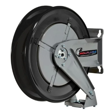 Wolflube Automatic Hose Reel – F555 – For Air – Up to 100′ 3/8” or 100
