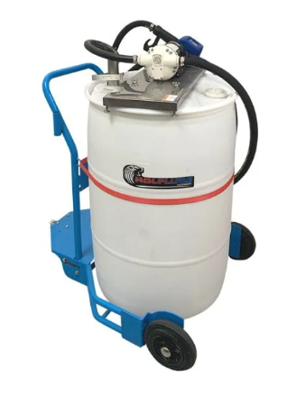 Wolflube DEF Kit – 12V – For Drums – with Trolley – Built-In Meter Noz