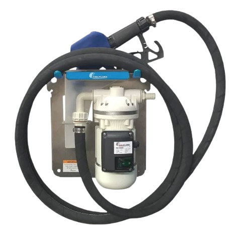 Wolflube DEF Kit – 110V – For Totes – with Built-In Meter Nozzle + Hos