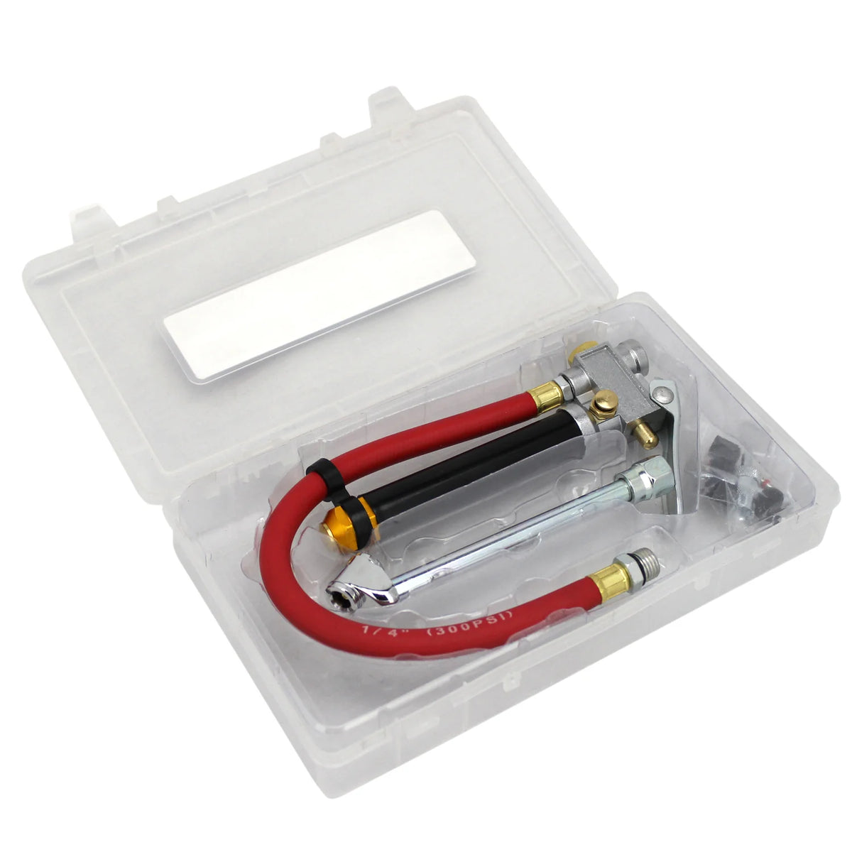 Milton EX0510BKIT EXELAIR® Analog Bayonet Tire Inflator Gauge Kit - 13