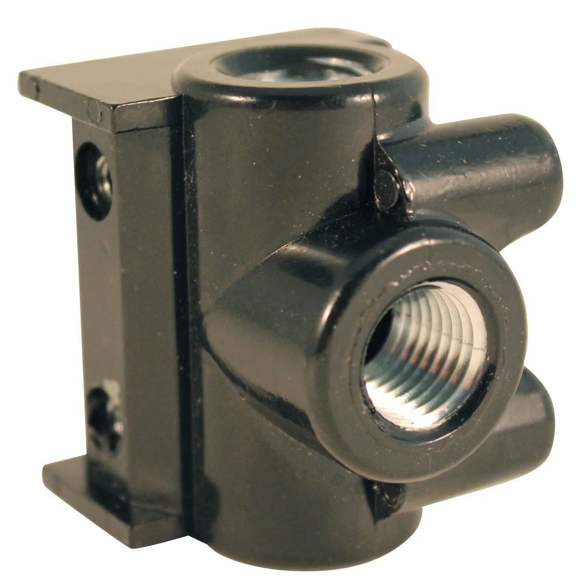Milton S-1163-2 1/4" NPT FRL Modular Outboard 3 Port Diverter (Pack of ...