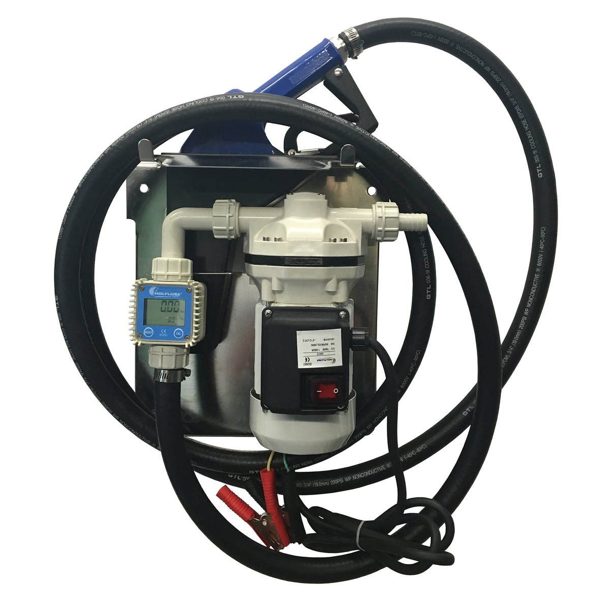 Wolflube DEF Kit 12V – Hose, Automatic Nozzle and Meter