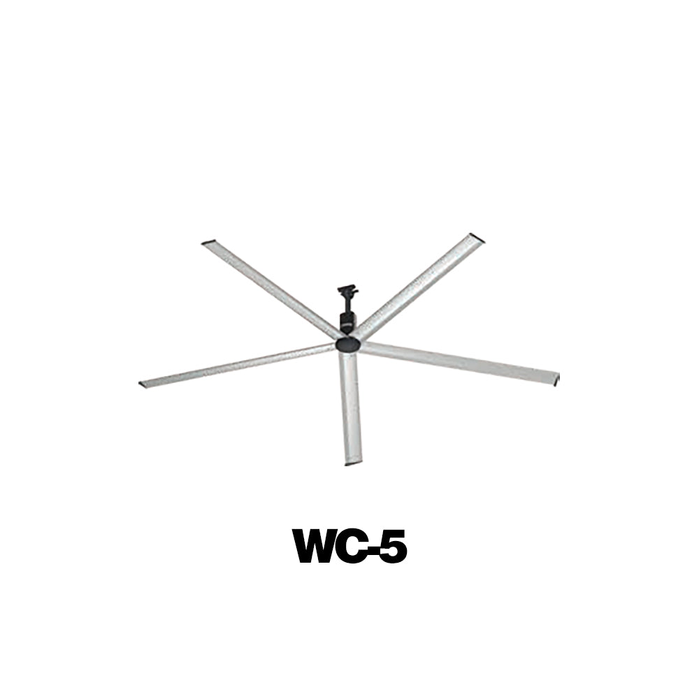 John Dow Industries 5-Blade HVLS Fans WC5 HVLS Fan-WC-5 — Empire Lube ...