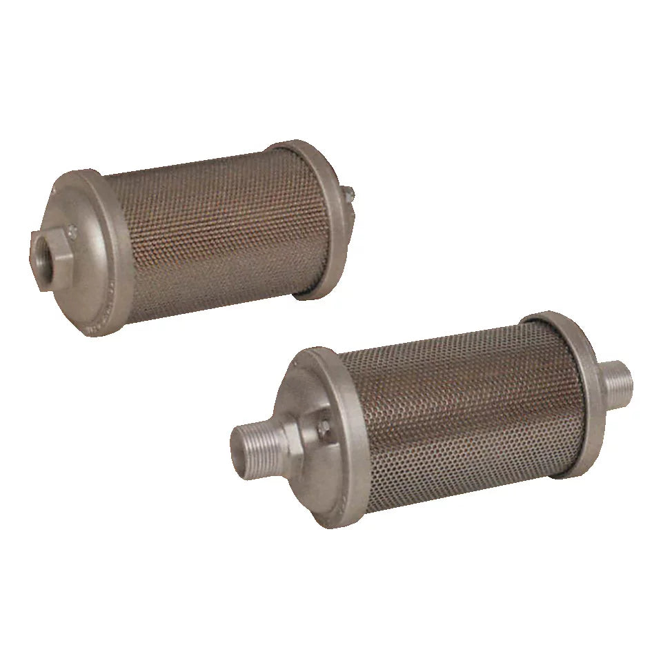SVI INTERNATIONAL AS-2211-82 Thru-Flow Muffler 1/2" Fem. NPS Ref# 0419 ...