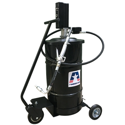 American Lube Equipment 3:1 Portable Oil Dispenser for 16-Gallon Drums ...
