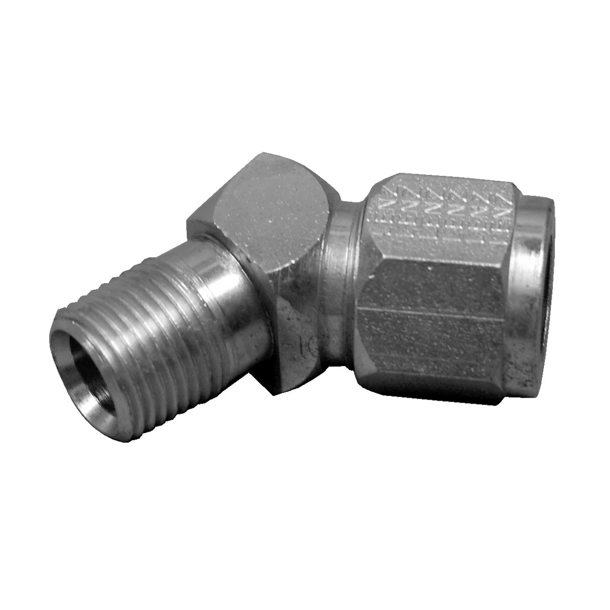 SVI INTERNATIONAL BL-5105-2020 Male 45° Elbow, 1-1/4 Tube - 1-1/4 Male ...