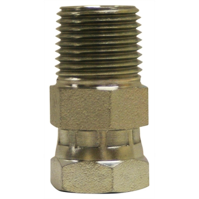 American Lube Equipment 1/2"(M) x 3/8"(F) Straight Union Adapter TIM-1 ...