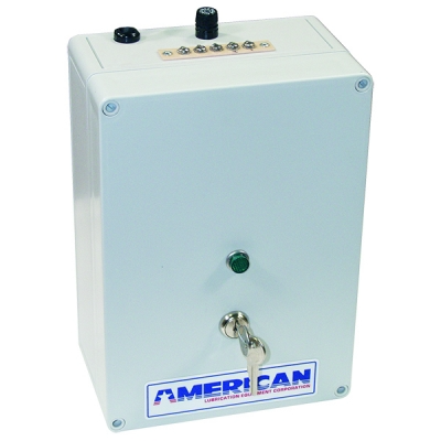 American Lube Equipment 110 VAC Electrical Box for Controlling Air to ...